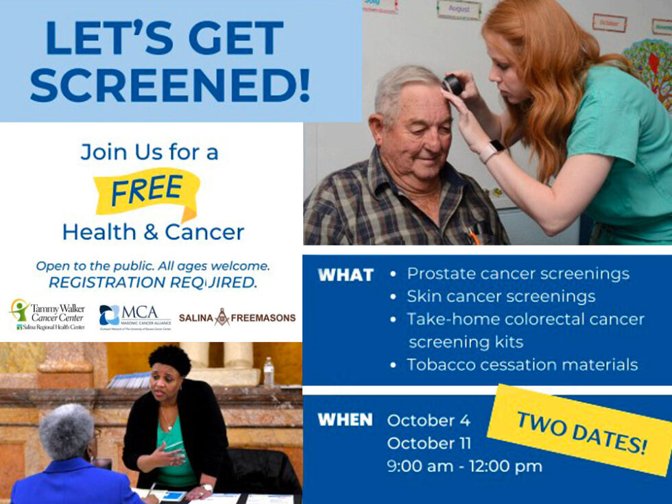 Free skin cancer and prostate cancer screenings - Live Well Saline County